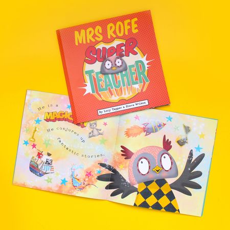 Personalised 'Super Teacher' Gift Book