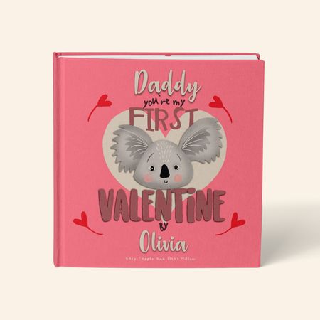 Personalised 'You're My First Valentine' Book for Mums & Dads
