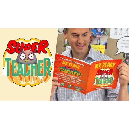 Personalised 'Super Teacher' Gift Book